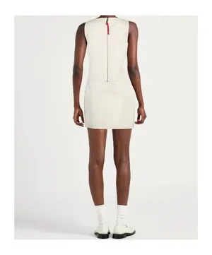 MAXCO. Max&co. Sleeveless Satin Wrap Dress