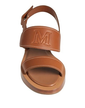 Max Mara Flat Open-toe Sandals