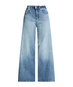 DIESEL® Medium Wide-leg Jeans - Blue
