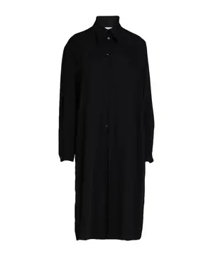 MAISON MARGIELA Solid Color Long-sleeve Shirt - Black