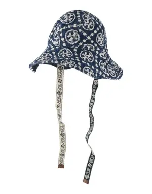 Tory Burch Wide-brim Towel Bucket Hat - Gray