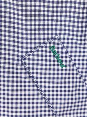 Barbour X Paul Smith Transport Casual Jacket With Plaid Pattern