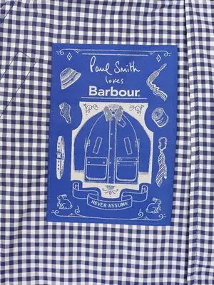 Barbour X Paul Smith Transport Casual Jacket With Plaid Pattern
