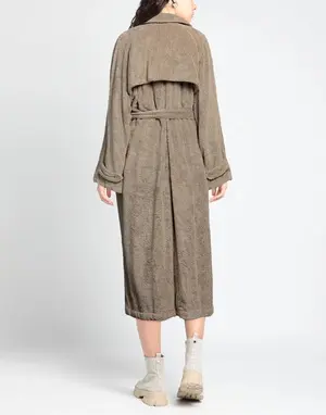 Balenciaga Solid Color Long Trench Coat