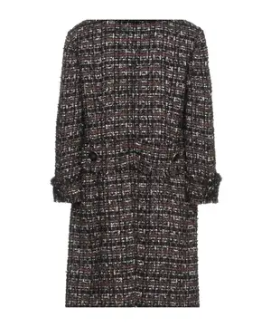 Dolce & Gabbana Multicolor Tweed Coat