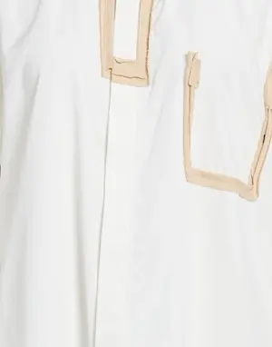 MAISON MARGIELA Solid Color Long Sleeve Shirt
