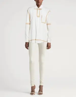 MAISON MARGIELA Solid Color Long Sleeve Shirt