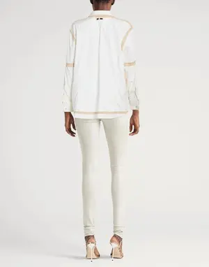 MAISON MARGIELA Solid Color Long Sleeve Shirt