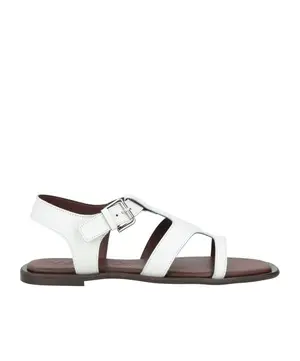 MAXCO. Flat Roman Sandals - White