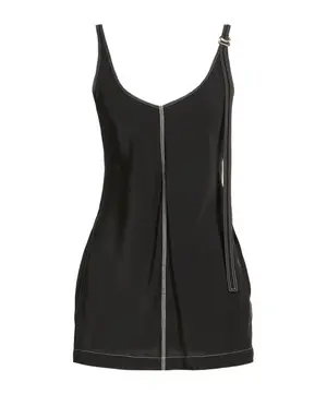 Sportmax Sleeveless Deep V-neck Vest - Black