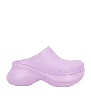 Balenciaga Rubber Mules - Purple