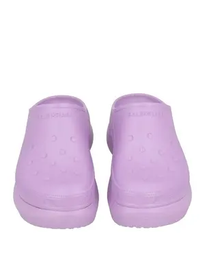 Balenciaga Rubber Mules - Purple