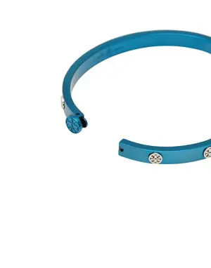 Tory Burch Metal Bracelet With Logo Clasp