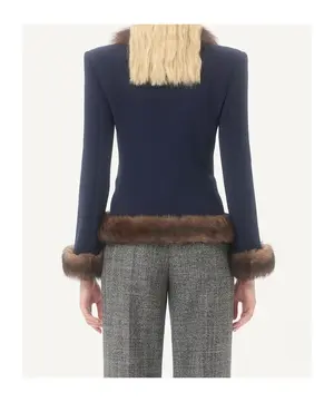 Valentino Garavani Wool Crepe Jacket