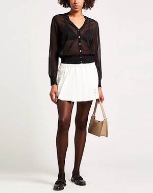 Brunello Cucinelli Solid-colored Pleated Skirt