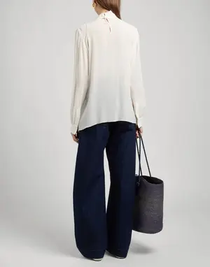 Dolce & Gabbana Long-sleeve Ruffled Top