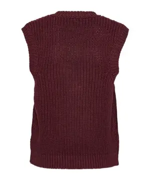 ROTATE BY BIRGER CHRISTENSEN V-neck Knitted Vest