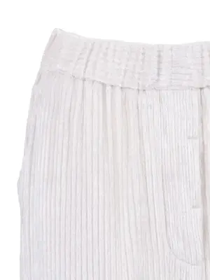 Peserico Ribbed Velvet Straight Leg Trousers