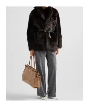 Prada Bonnie Extra-large Leather Handbag