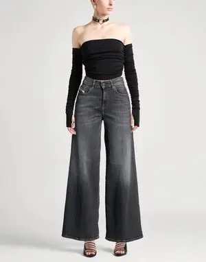DIESEL® Wide-leg Jeans - Black