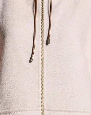 Max Mara Flannel Hooded Jacket