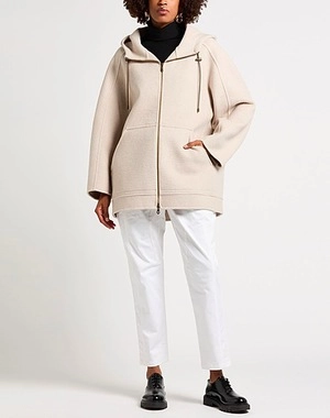 Max Mara Flannel Hooded Jacket