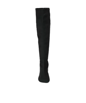 MAISON MARGIELA Solid Color Square Toe Shoes - Black