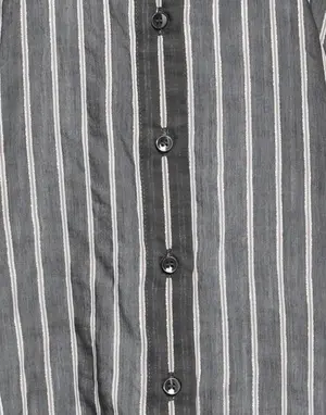 Brunello Cucinelli Striped Metallic Shirt