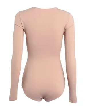 MAISON MARGIELA Long-sleeved Bodysuit - Nude
