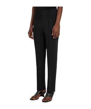 RÓHE Pintuck Cigarette-leg Woven Trousers