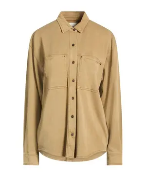 Isabel Marant Étoile Solid Color Long Sleeve Shirt - Nude