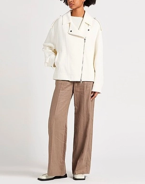 Brunello Cucinelli Solid-color Motorcycle Jacket