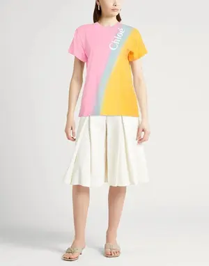 Chloé Tie-dye Jersey Printed T-shirt