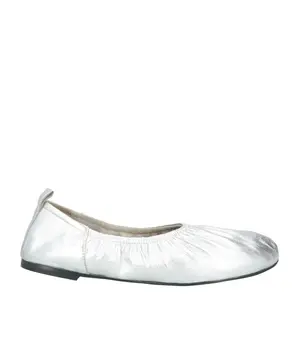 MAXCO. Metallic Leather Ballet Flats