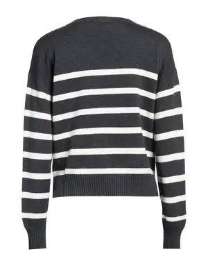 Brunello Cucinelli Striped Lightweight Cashmere Sweater