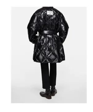 Acne Studios Quilted Belted Padded Coat