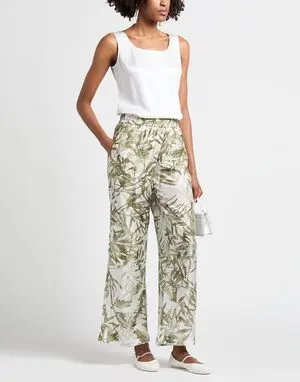 Brunello Cucinelli Floral Print Wide Leg Trousers