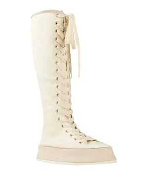 Max Mara Platform Canvas Boots