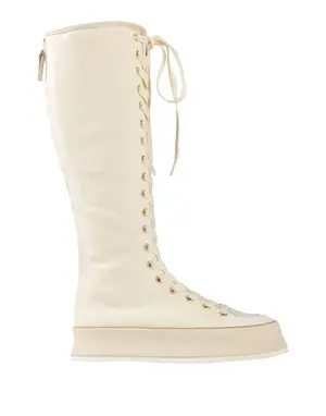 Max Mara Platform Canvas Boots