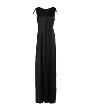 MAISON MARGIELA Satin Sleeveless Dress - Black