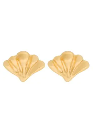 Chloé Golden Shell Earrings