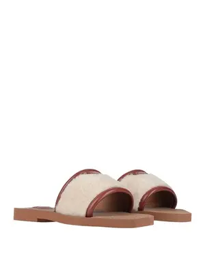 Chloé Two-tone Square Toe Sandals