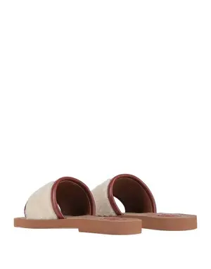 Chloé Two-tone Square Toe Sandals