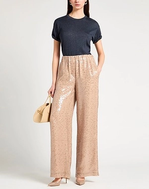 Brunello Cucinelli Wide-leg Sequined Trousers
