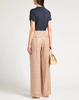 Brunello Cucinelli Wide-leg Sequined Trousers