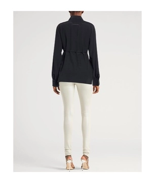 MAISON MARGIELA Solid-color Long-sleeved Shirt