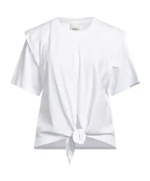 Isabel Marant Étoile Solid Color Short Sleeve T-shirt - White