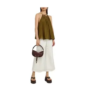 Chloé Leather Shoulder Bag - Red