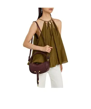 Chloé Leather Shoulder Bag - Red