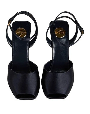 Saint Laurent Two-tone High-heeled Sandals